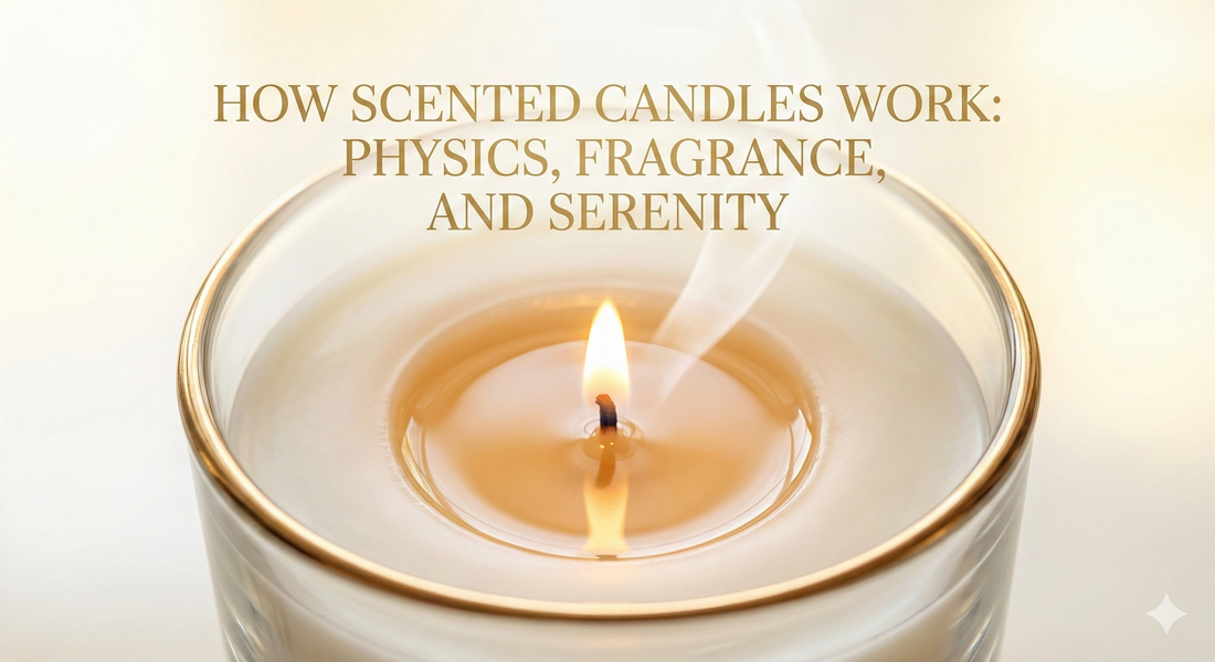 How Do Scented Candles Work? Physics of Scent Throw & Wellness – 96NORTH